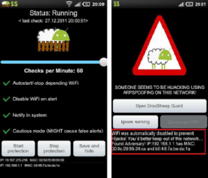 ضد هک Droidsheep guard - برنامه جلوگیری از هک اکانت اینستاگرام و فیسبوک